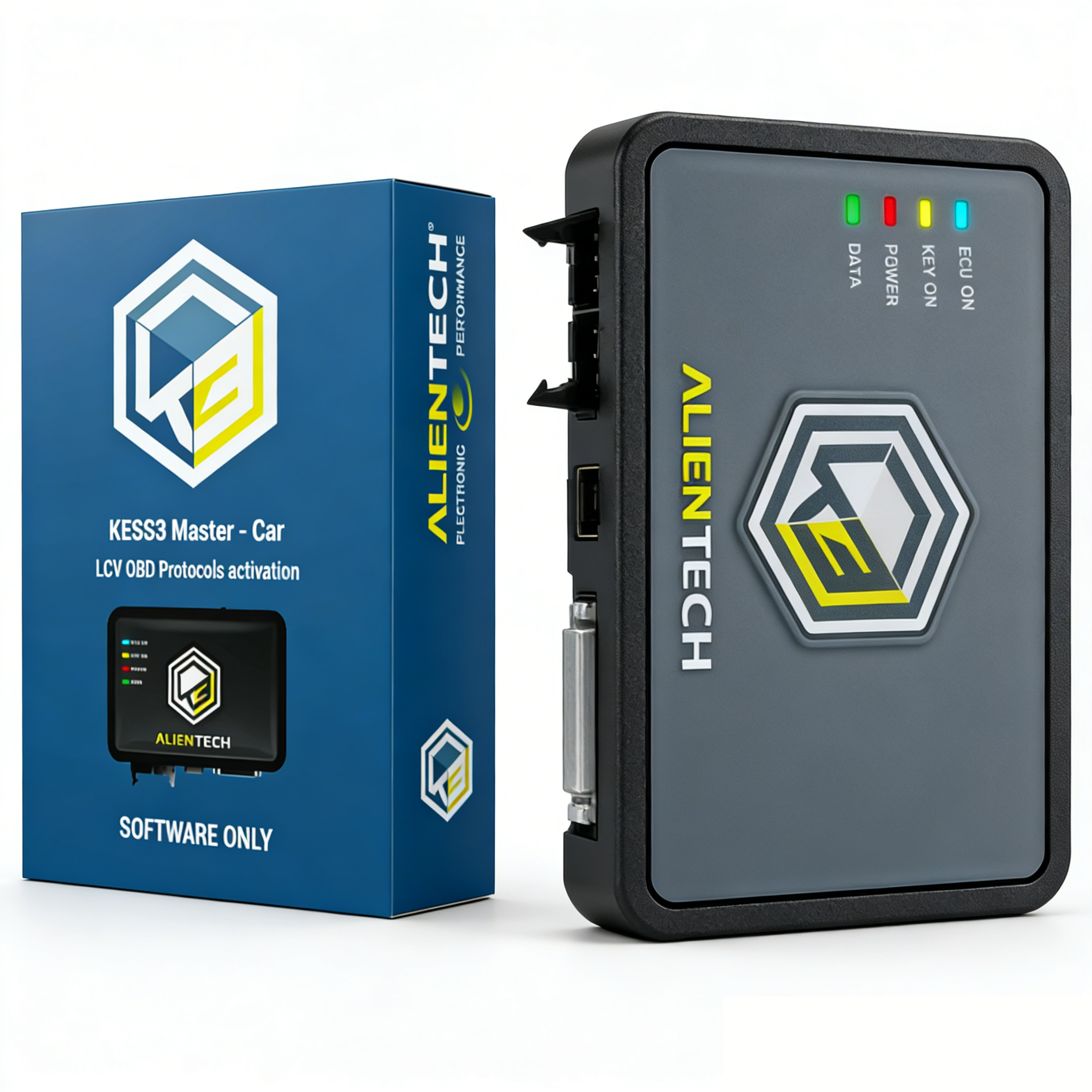 KESS3 Master Kit - เครื่องมือการเขียนโปรแกรม ECU TCU พร้อม OBD2